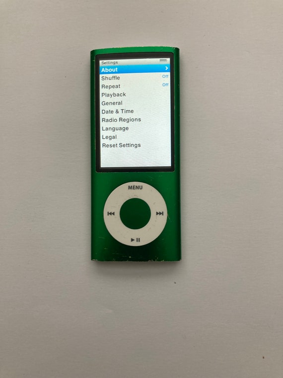Ipod Nano 5th Generation Green