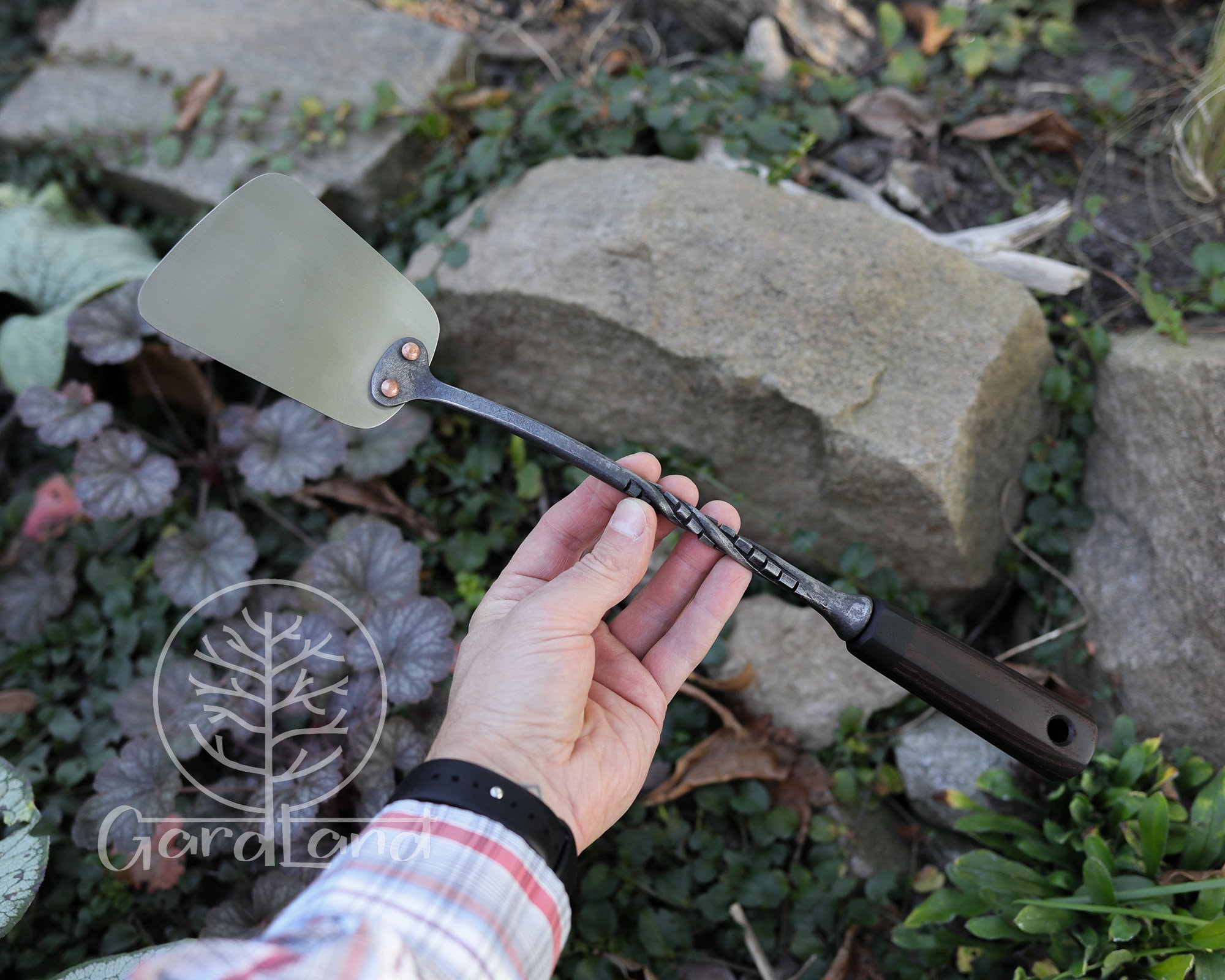 Angled Frying Stainless Shovel Frying Spatula Shovel Cookware Frying ...