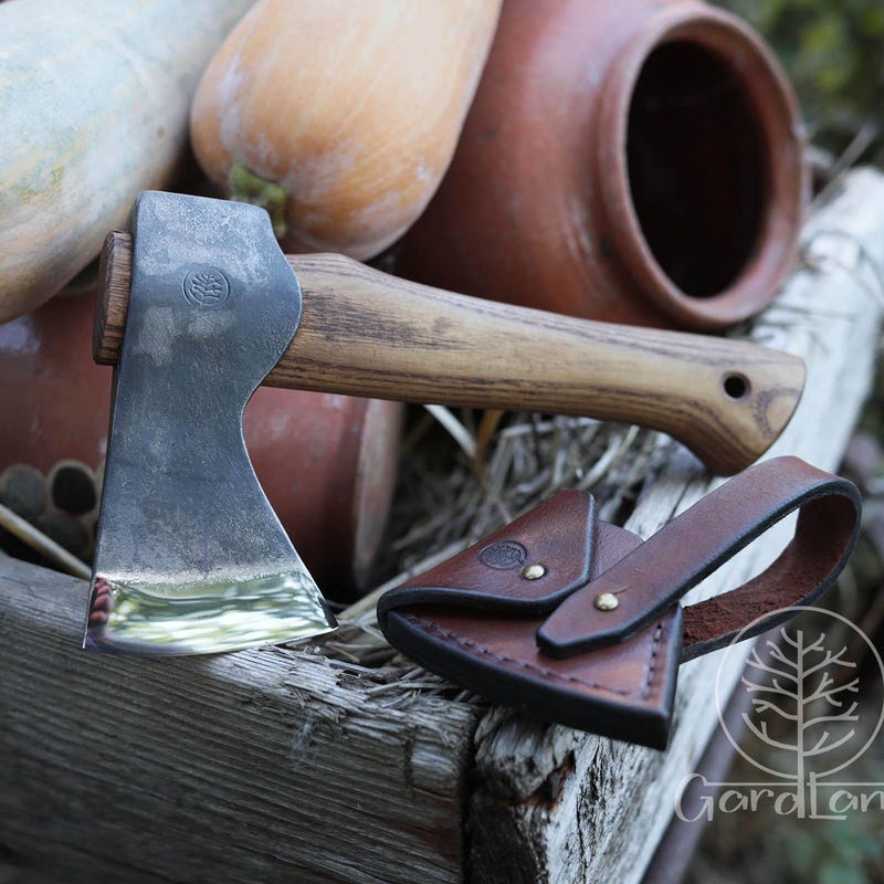 Hand Forged Hatchet - Etsy