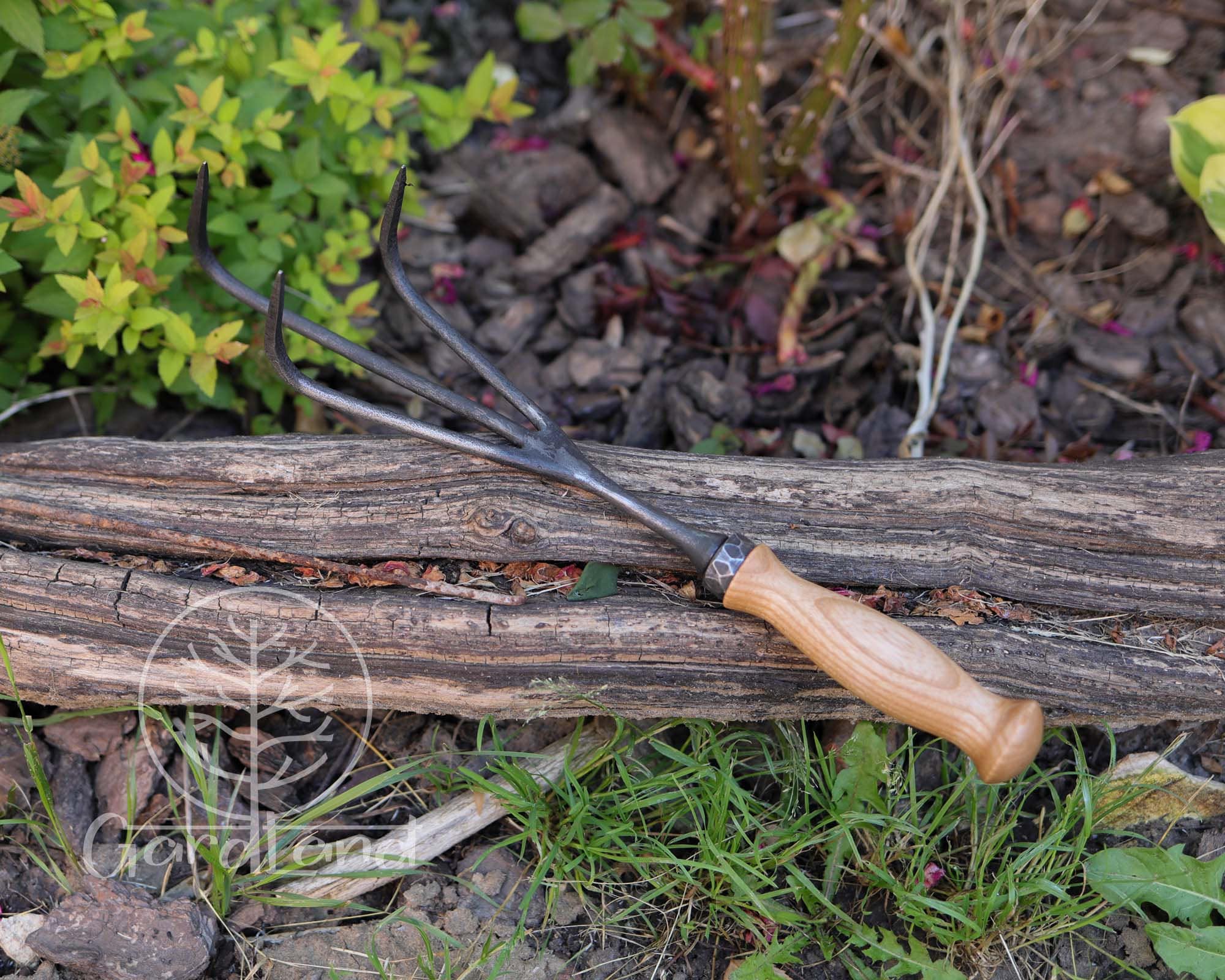 Hand Garden Cultivator Hand Forged Garden Tool Hand Rake Garden ...