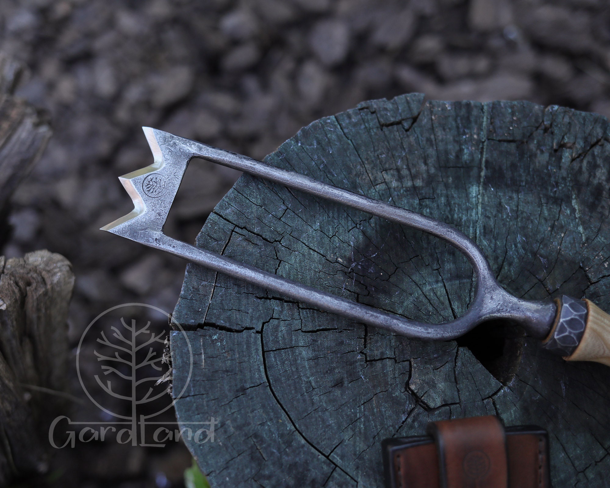 Hand Hoe V-shaped Angles Garden Hand Hoe Gardening Tools Angle Hand ...