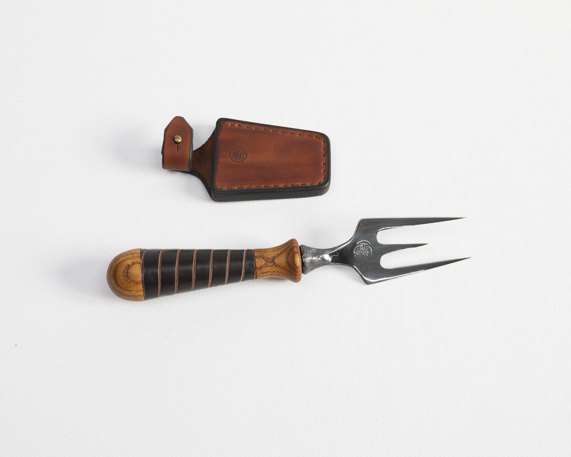 3-tine Forged Fork Forged Fork Garden Tools Hand Fork Gift for Mom ...