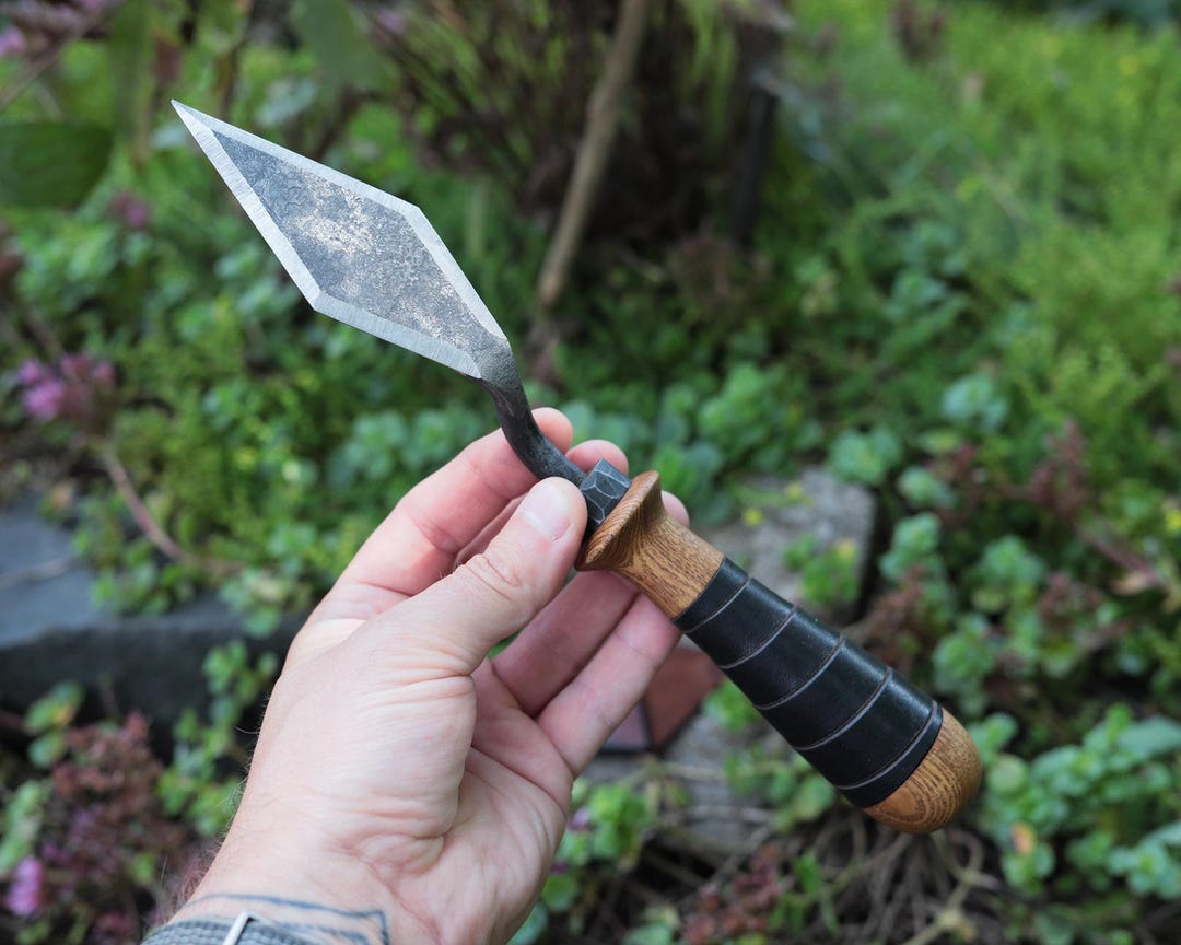 Handcrafted Garden Planting Trowel |forged Steel Gardening Tool ...