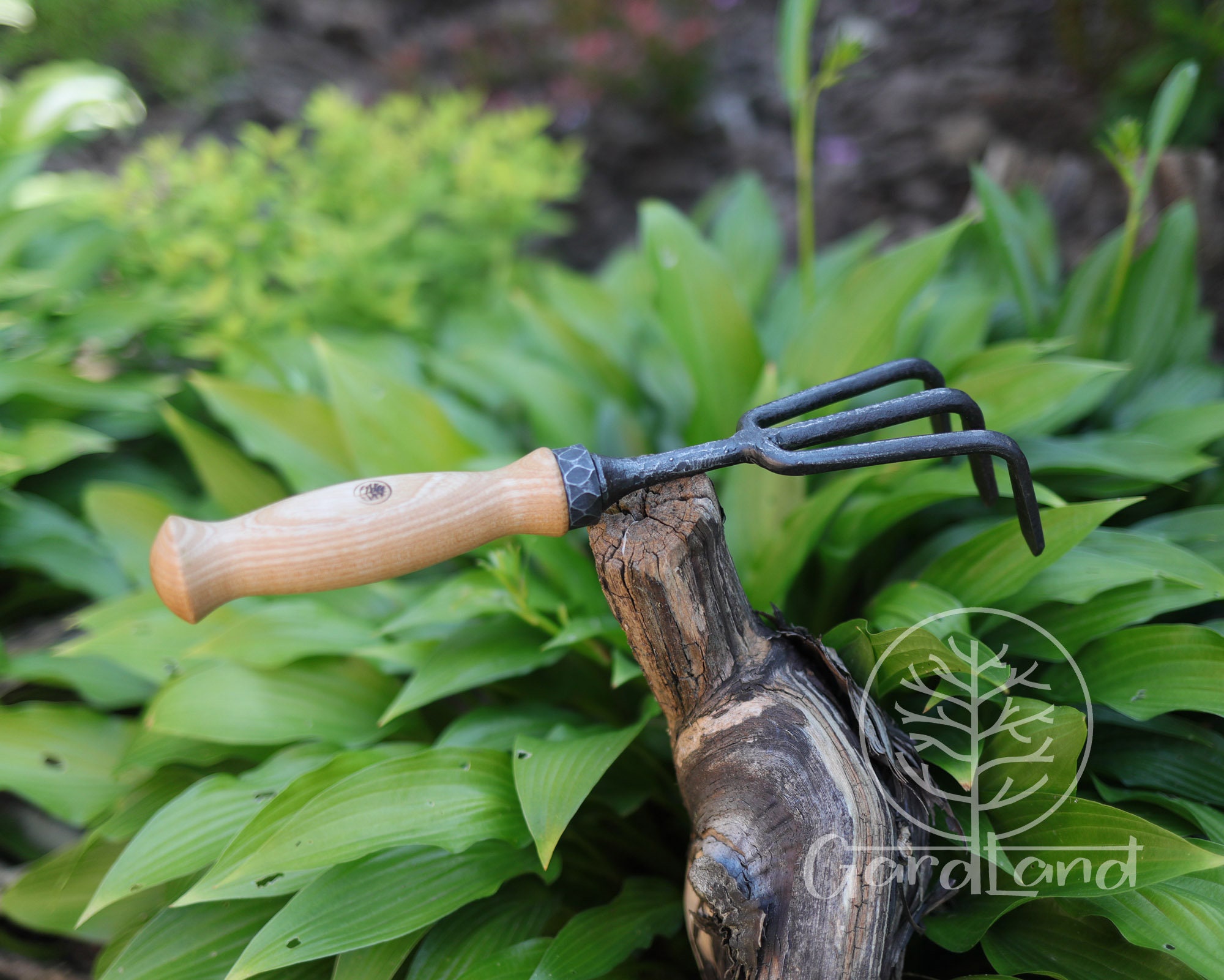 Hand Garden Cultivator | Hand Forged Garden Tool | Hand Rake | Garden ...