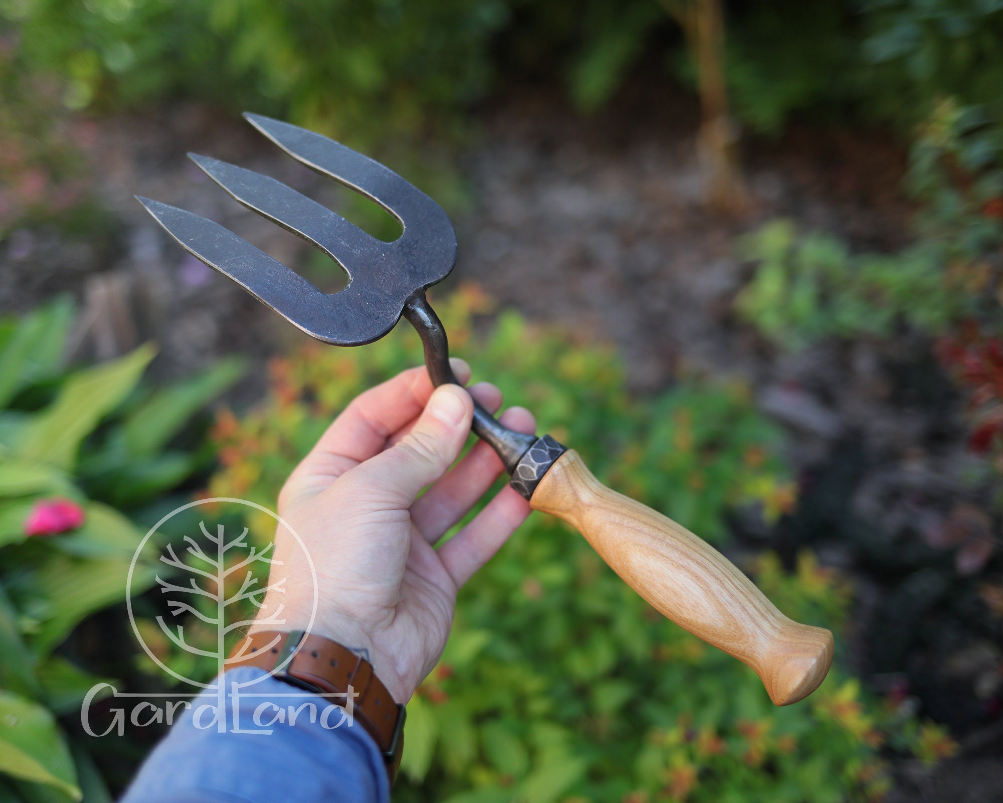 Forged Fork Garden Tools Hand Fork Gift for Mom - Etsy