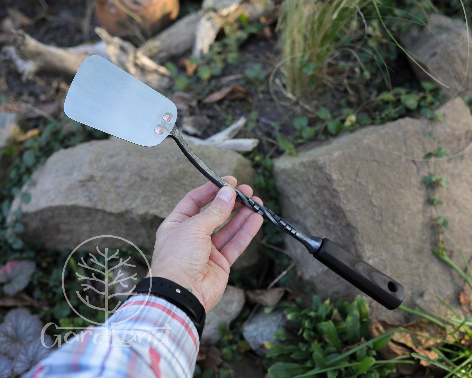 Angled Frying Stainless Shovel Frying Spatula Shovel Cookware Frying ...