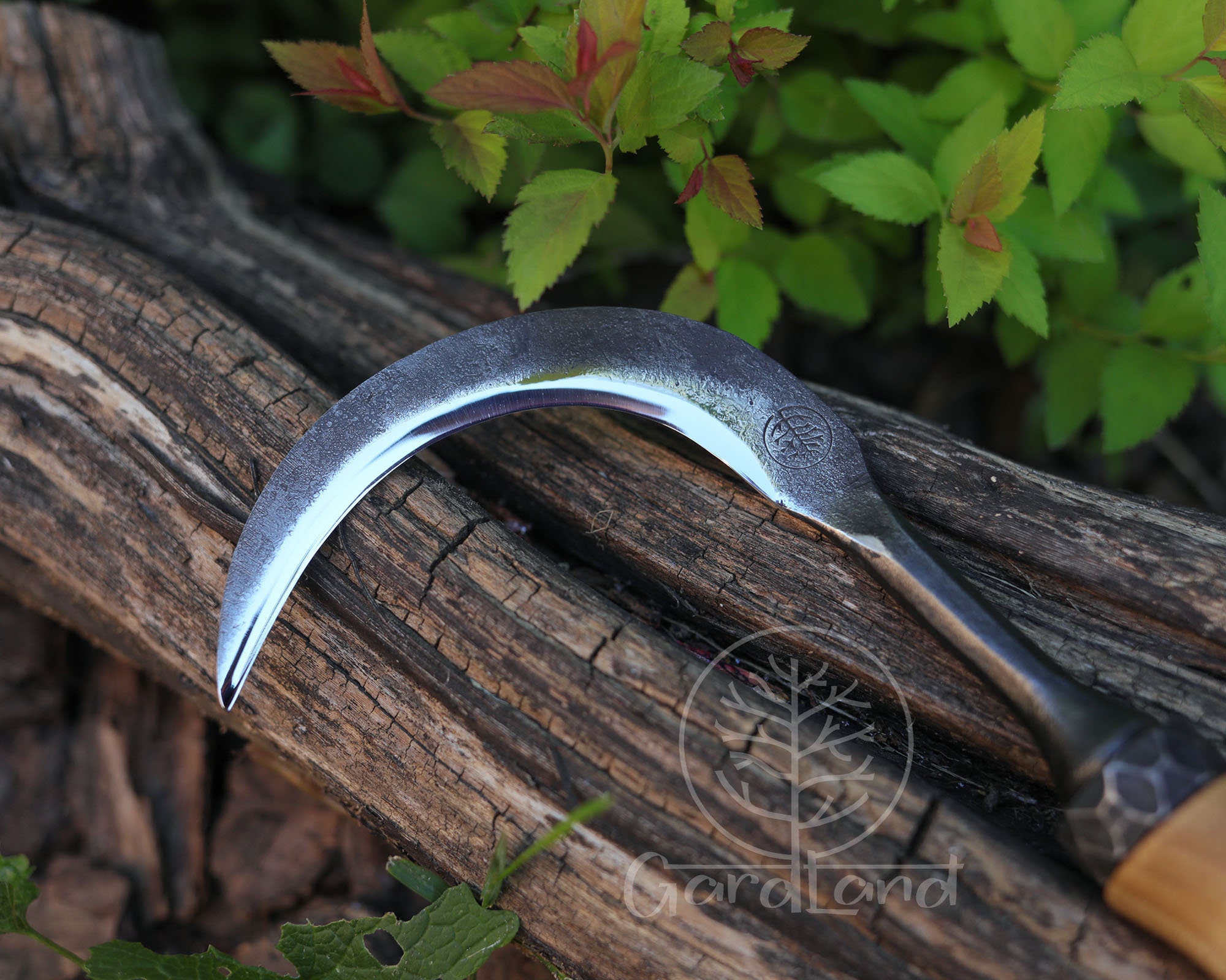 Forged Sickle Handmade Sickle Hardened Steel Gardener's Tool Garden ...