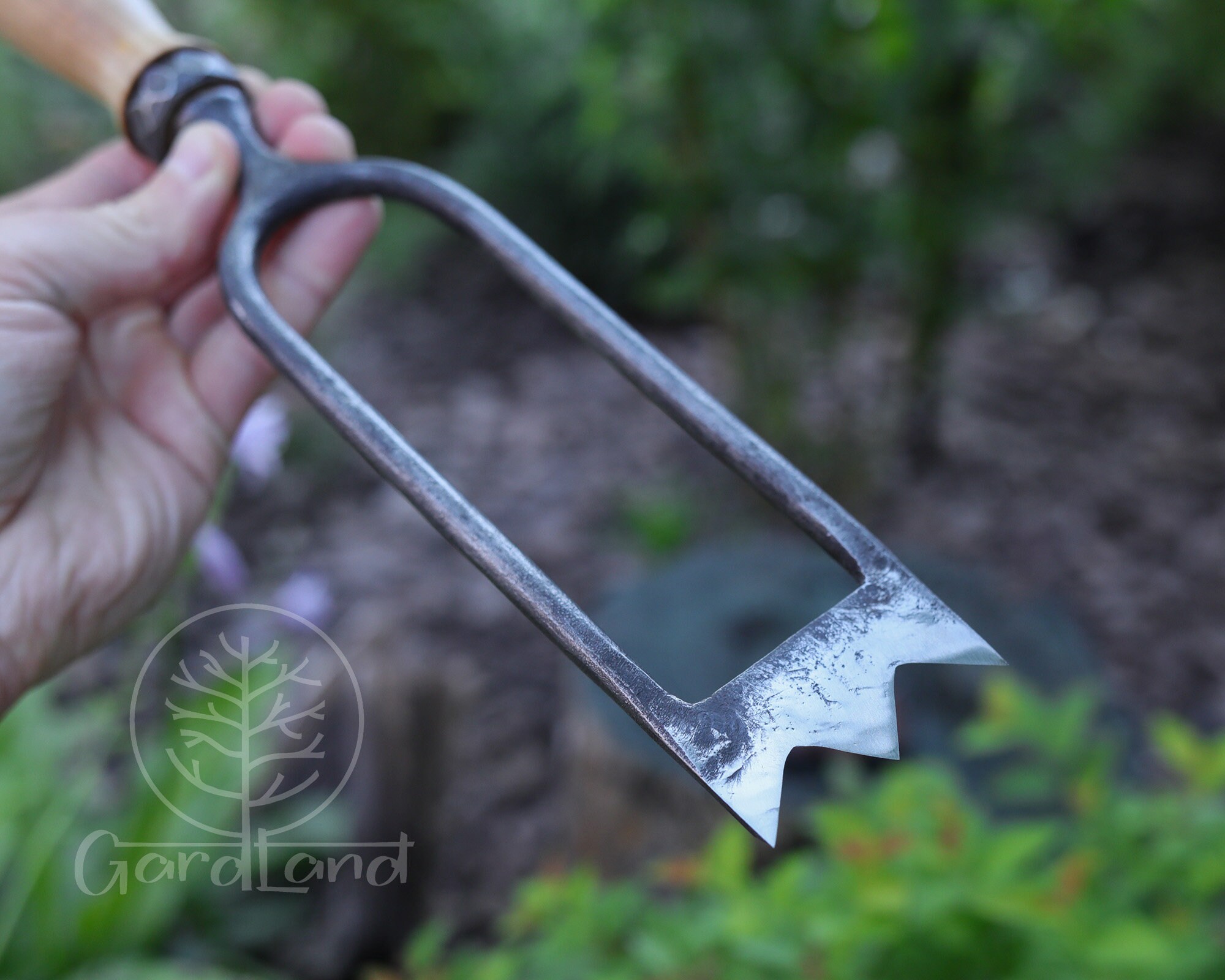 Hand Hoe V-shaped Angles Garden Hand Hoe Gardening Tools Angle Hand ...