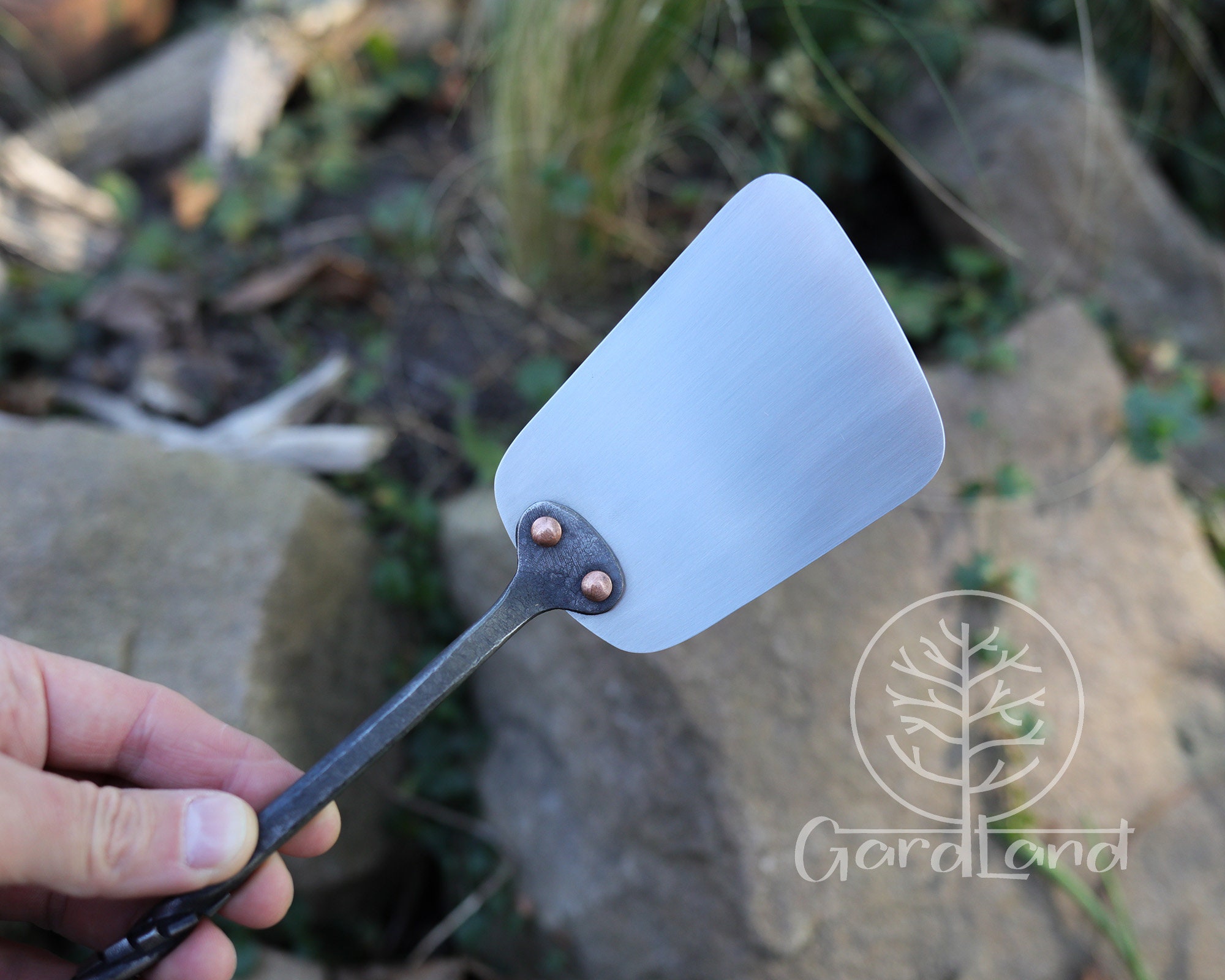 Angled Frying Stainless Shovel Frying Spatula Shovel Cookware Frying ...