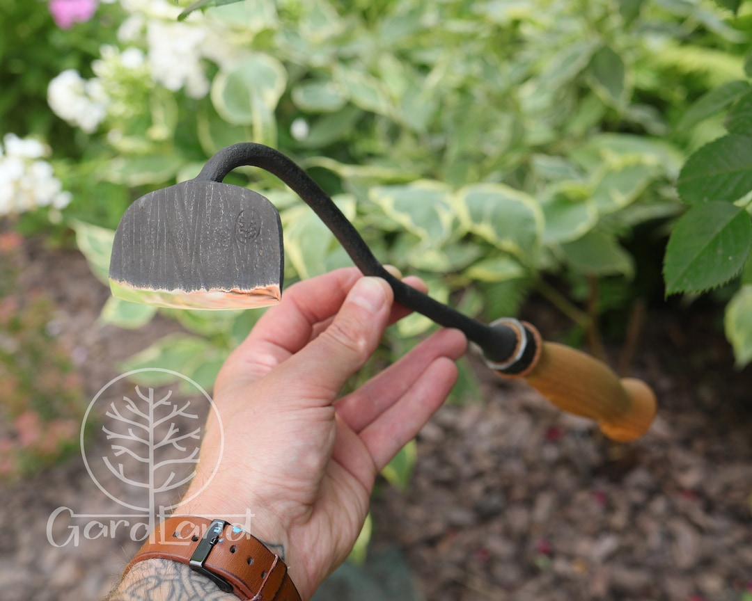 Swan Neck Hand Hoe | American Hoe | Long Handle Square Headed Hoe ...