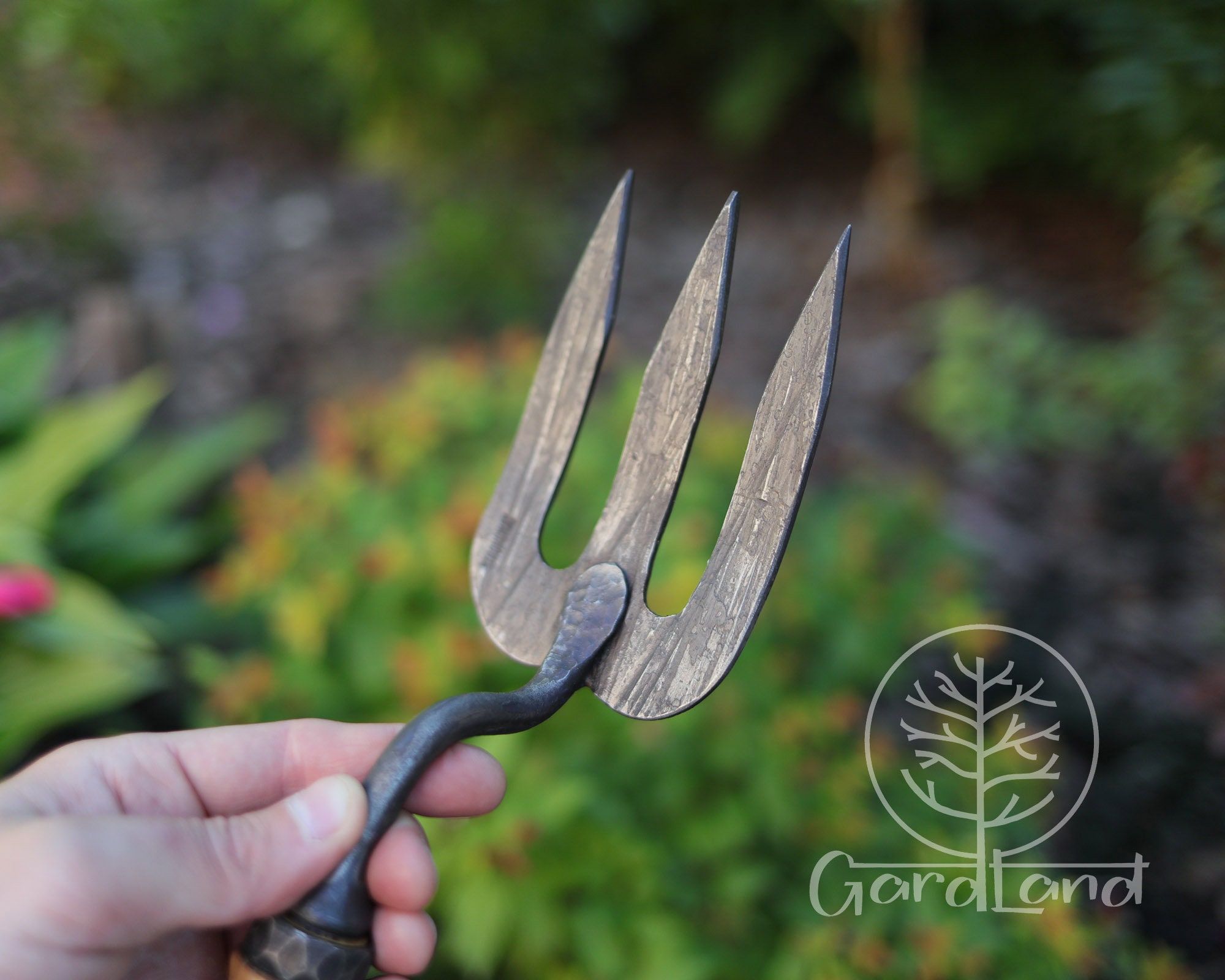Forged Fork Garden Tools Hand Fork Gift for Mom - Etsy