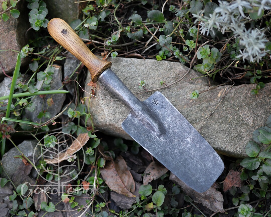 Hand Forged Flat Shovel. Farm Shovel. Gardening Tools. Carbon Steel - Etsy