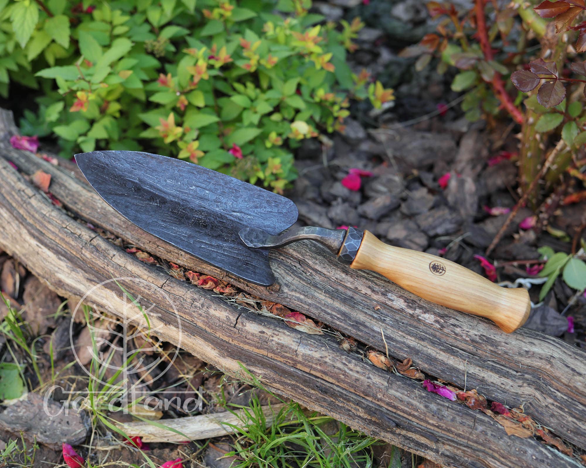 Forged Transplant Trowel | Garden Trowel | Handforged Garden Planting ...
