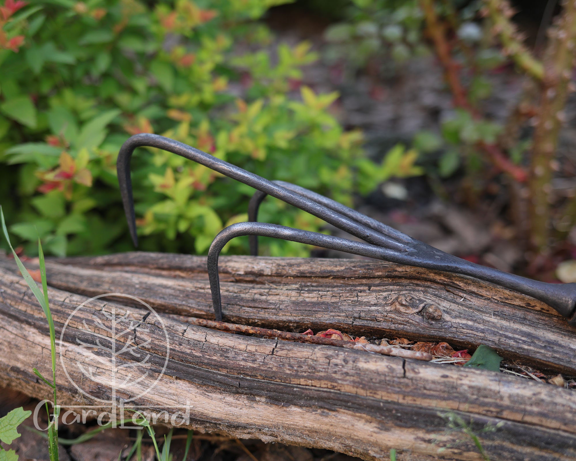 Hand Garden Cultivator Hand Forged Garden Tool Hand Rake Garden ...