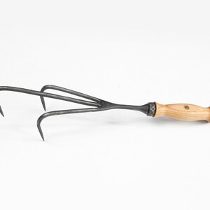 Hand Garden Cultivator | Hand Forged Garden Tool | Hand Rake | Garden ...