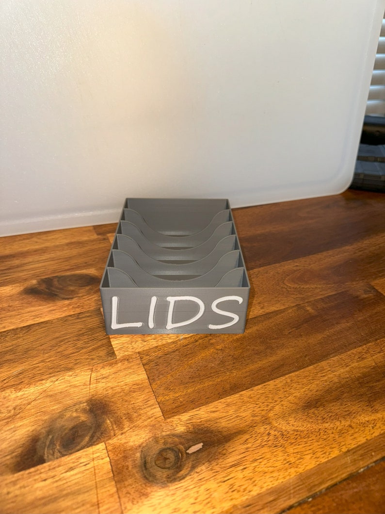 Tumbler Lid Storage - Etsy
