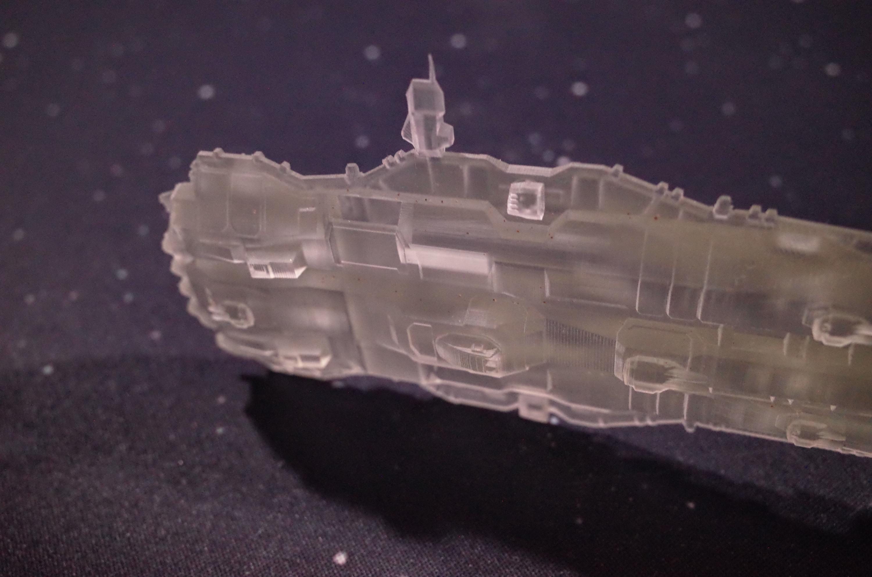 Hiigaran Battlecruiser: 3D Printed Model, Homeworld 2 Super Capital ...