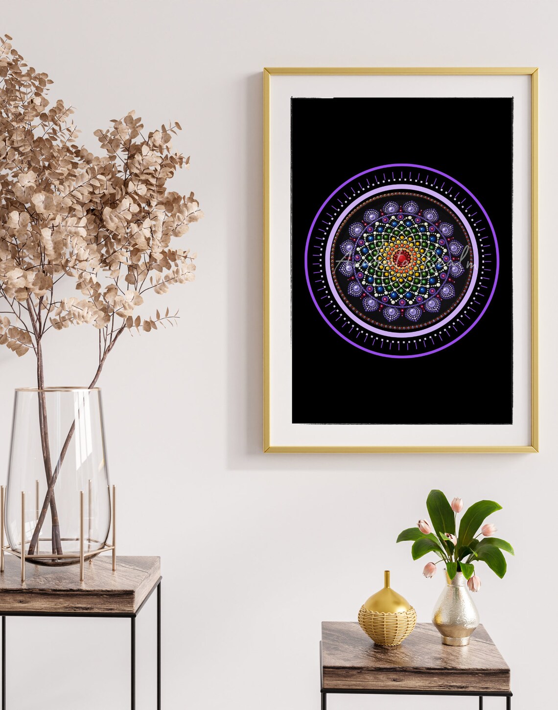 Seven Chakras Song of Harmony Mandala Digital Download. - Etsy