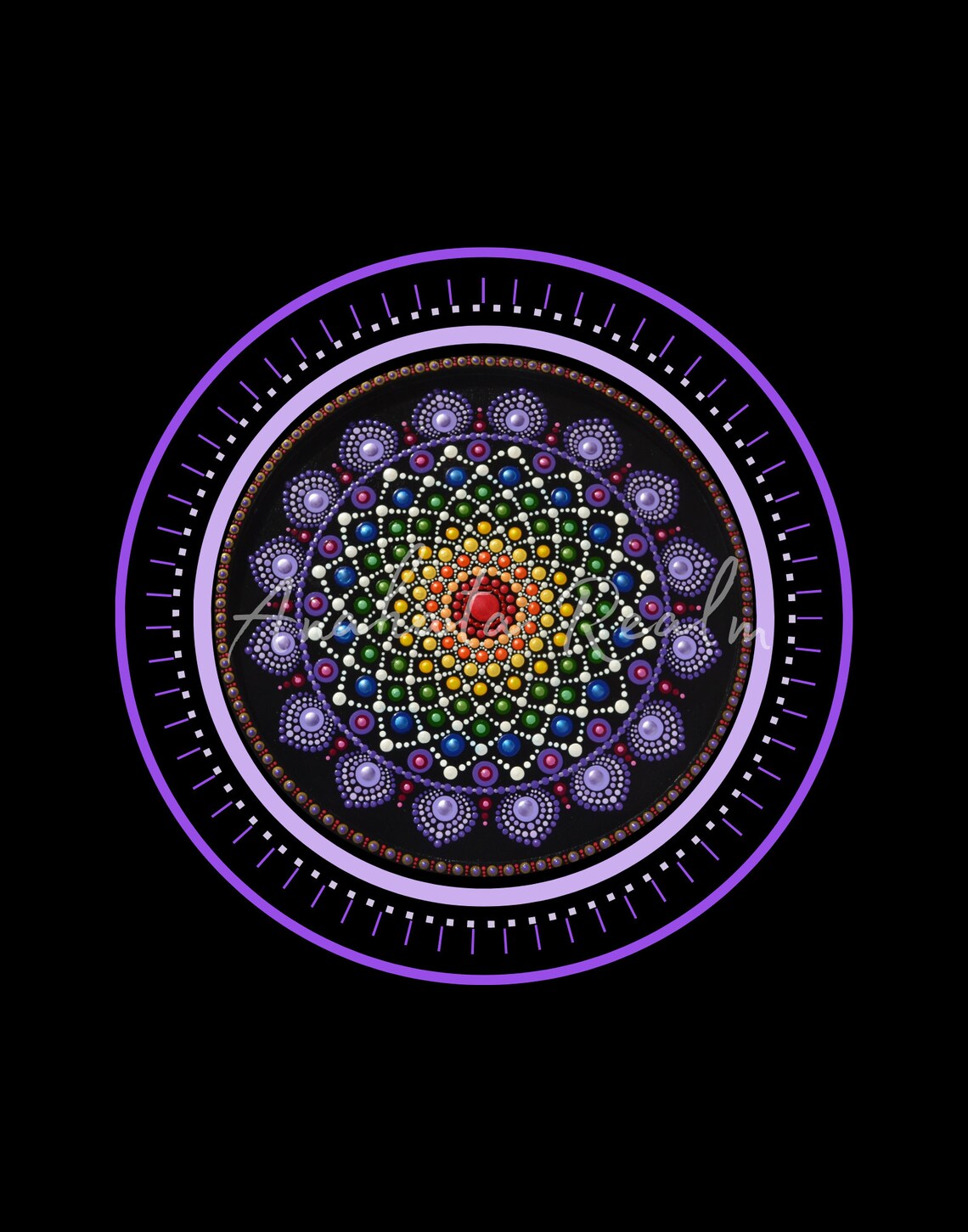 Seven Chakras Song of Harmony Mandala Digital Download. - Etsy