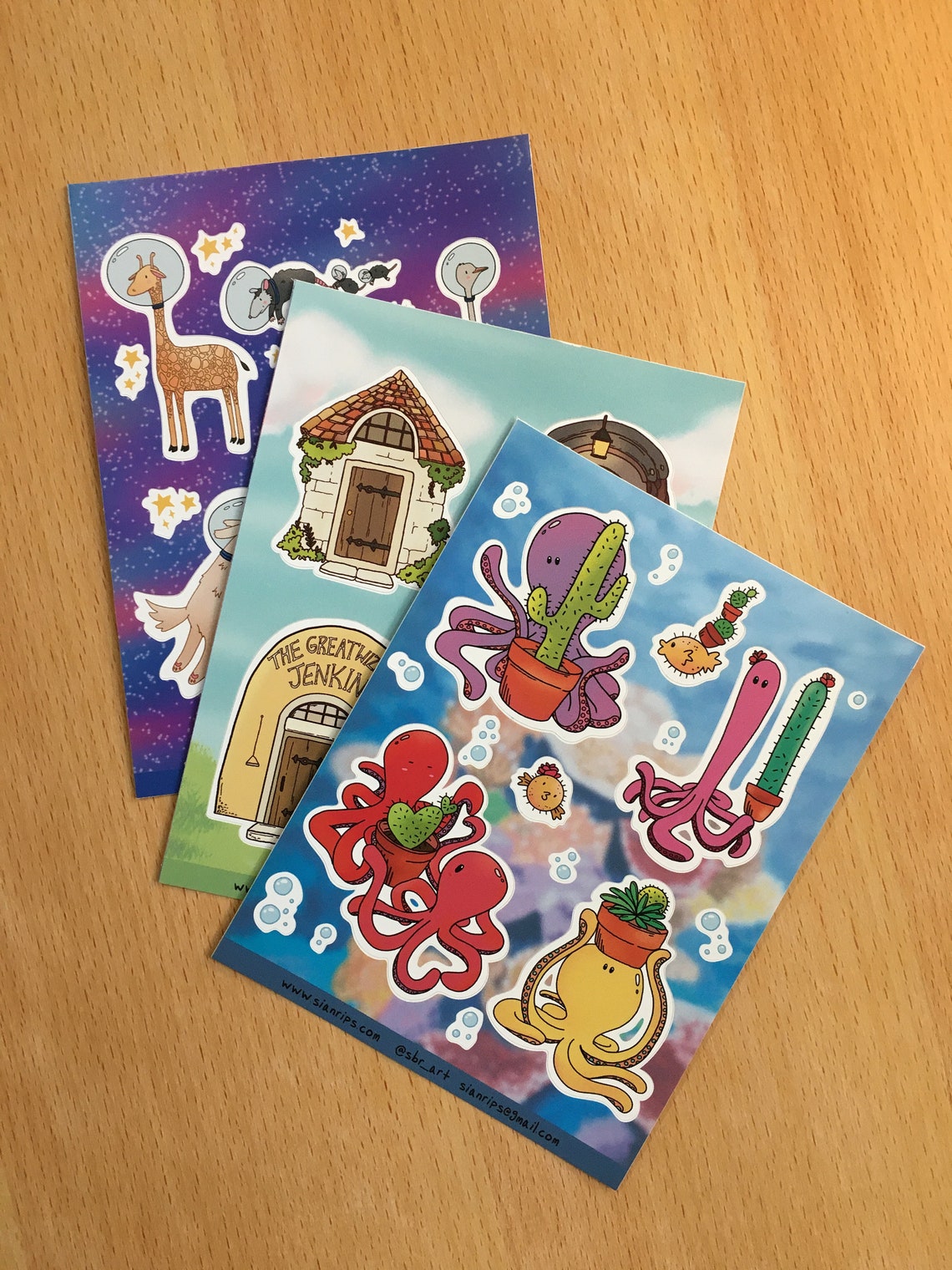 Howl's Moving Castle Door Sticker Sheet - Etsy