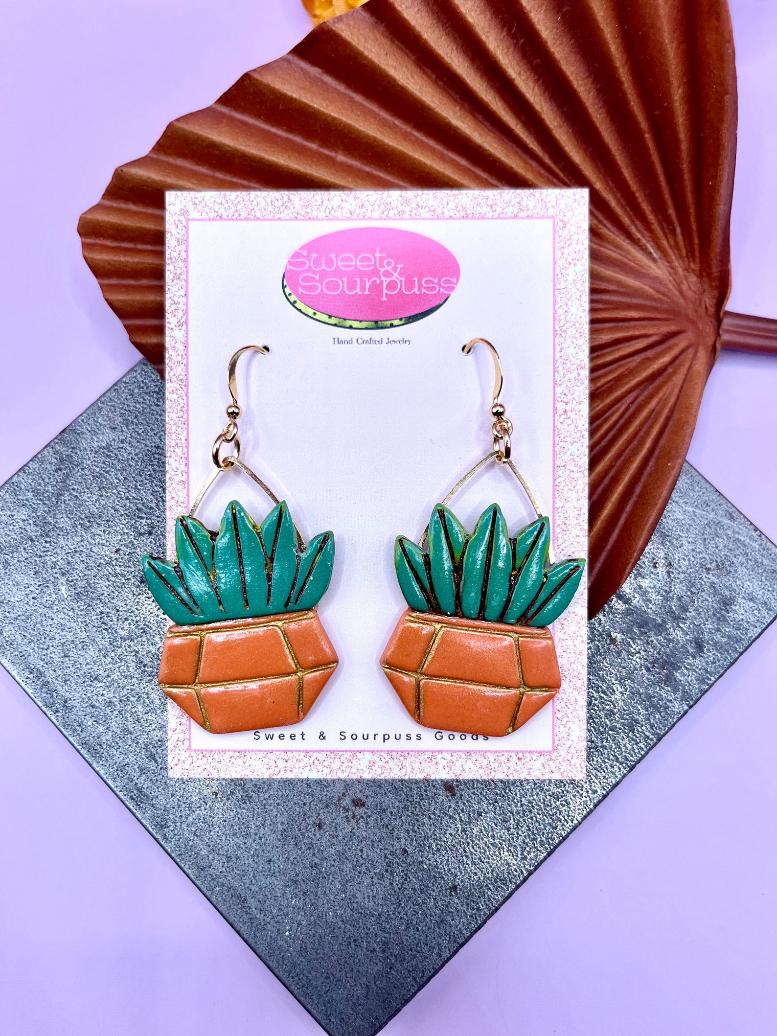 Boho Chic / Plant Lady / Floral Potted Plant Set 6 - Etsy