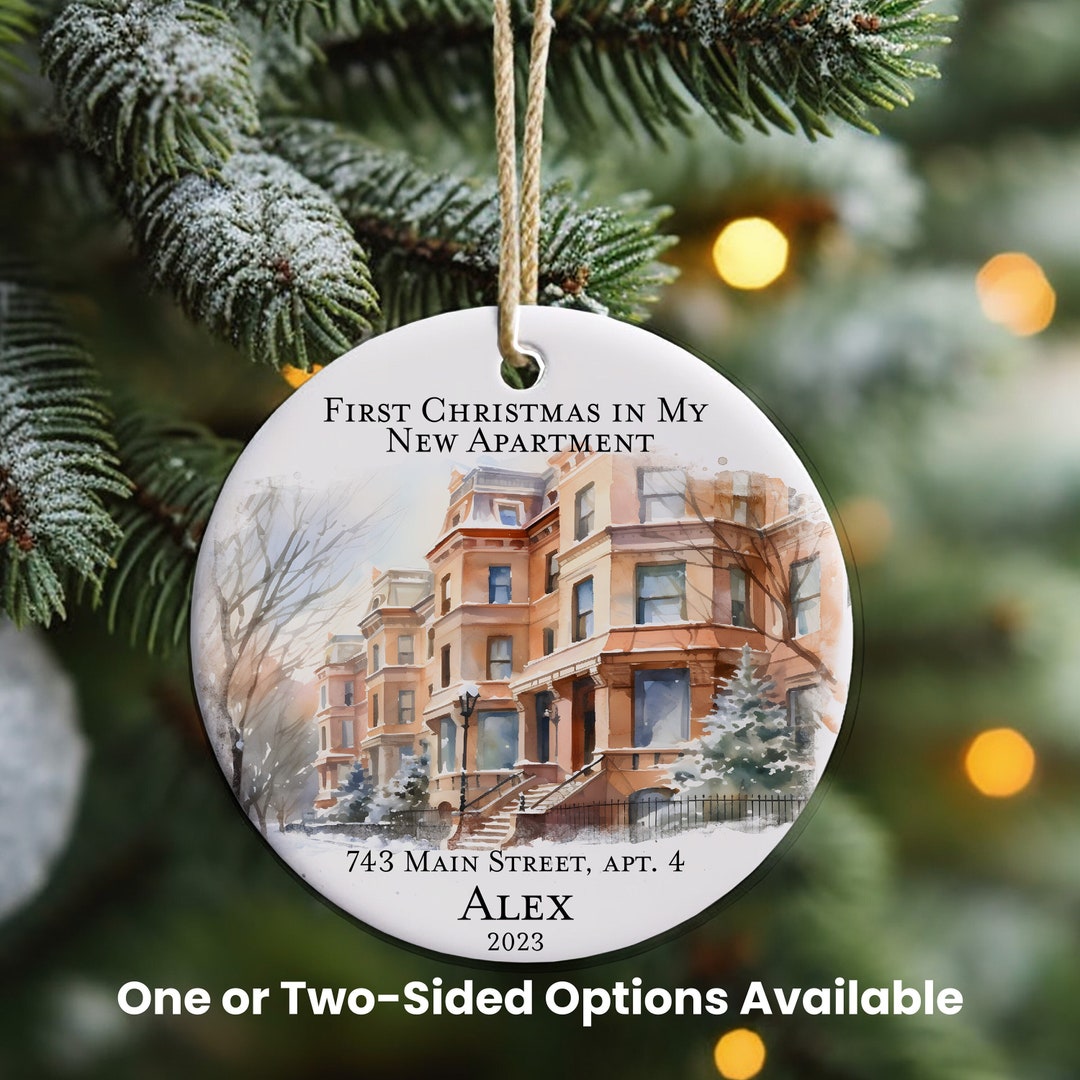 Celebrate Living on Your Own With This Personalized First Christmas in ...
