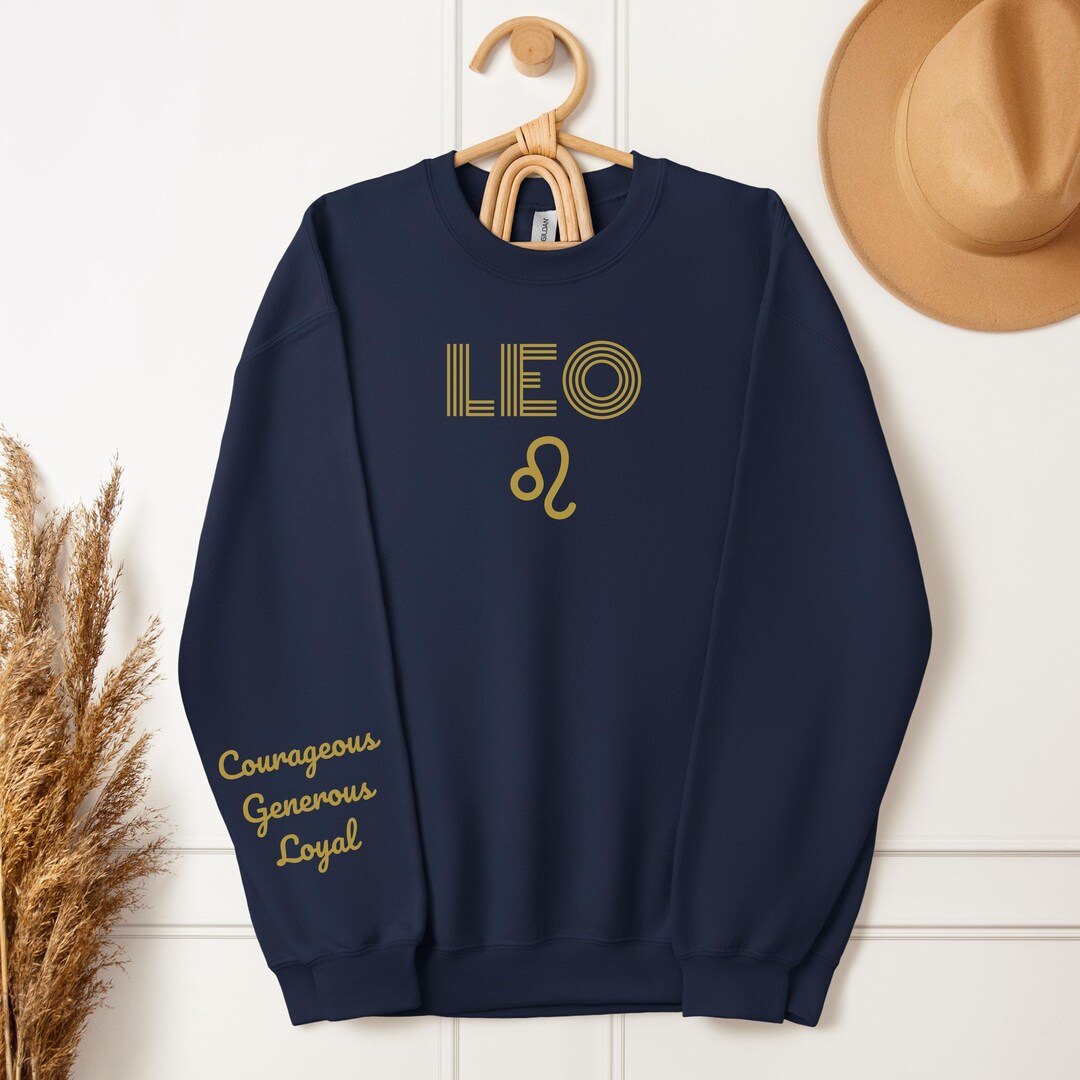 Custom Leo Sweatshirt Makes Perfect Gift for July/august Birthdays ...