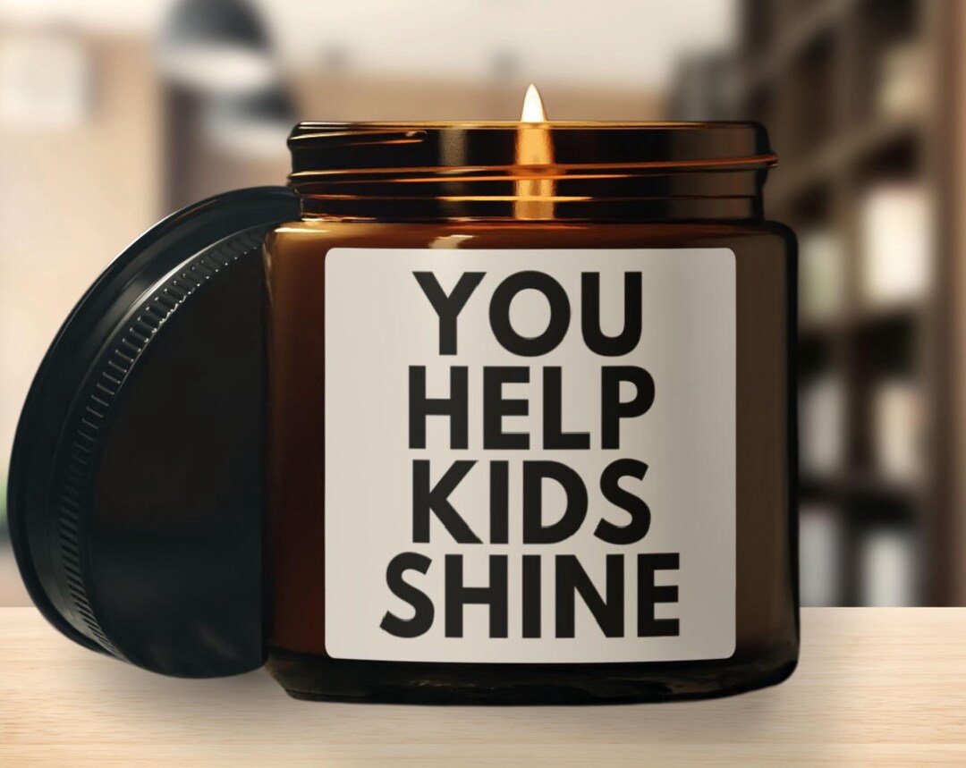 Teacher Appreciation Gift, School Volunteer Gift, You Help Kids Shine ...