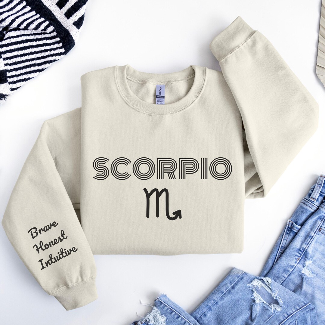 Custom Scorpio Sweatshirt Makes Perfect Gift for October/november ...