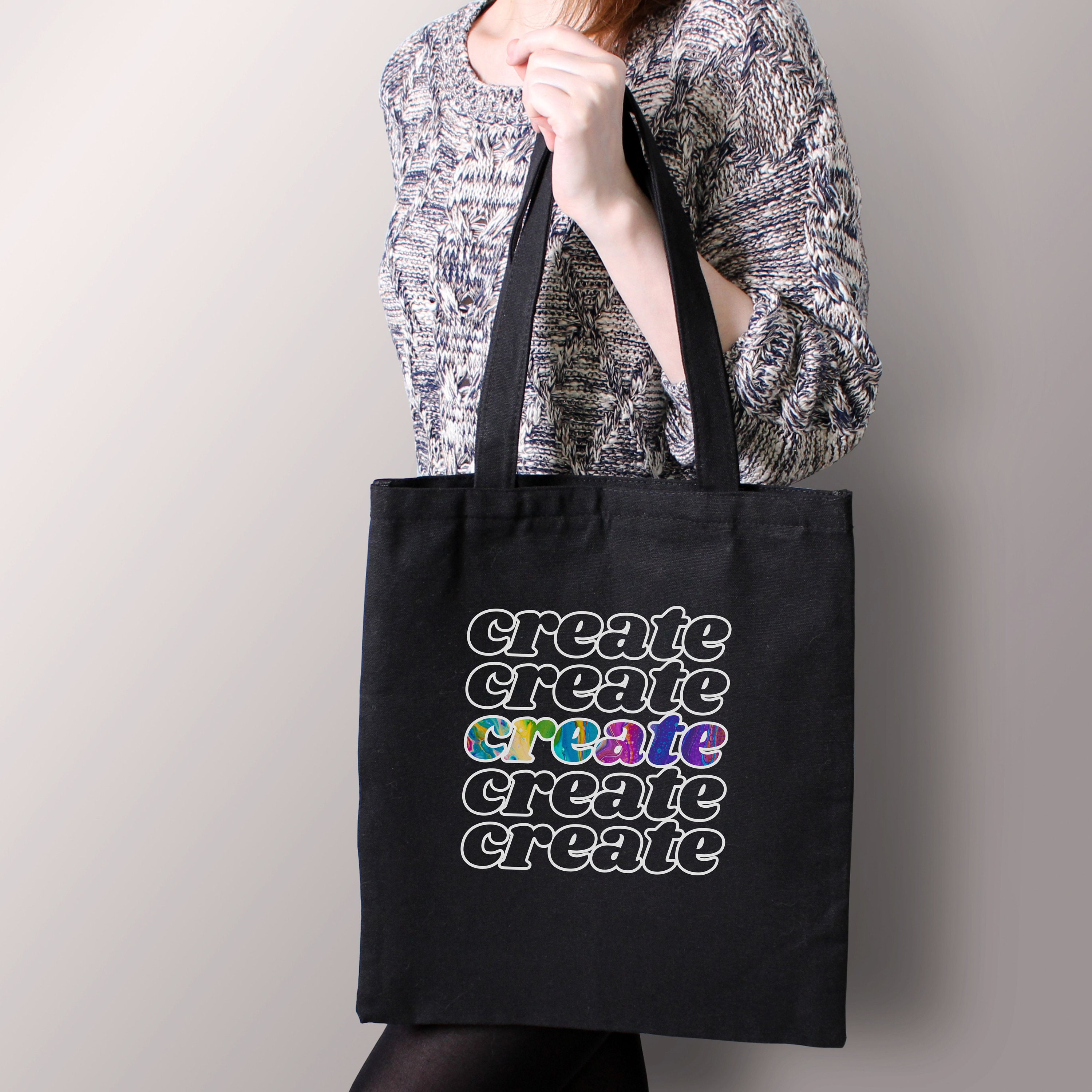 Create Tote Bag Makes Great Teacher Appreciation Gift for Art Teacher ...
