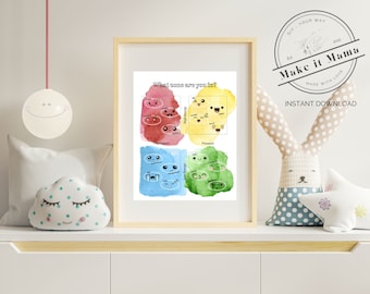 Calm Corner, Emotion Chart, Feelings Chart, Emotion List, Emotions for ...