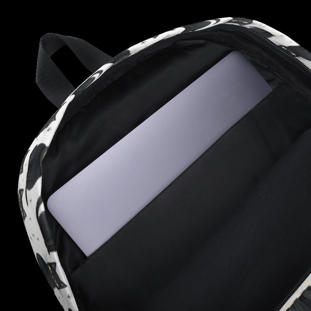 Personalized Black Cat Backpack Custom Cat Backpack for Girl Cat Mom ...