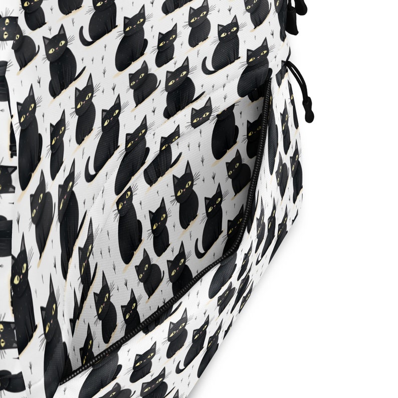 Black Cat Backpack Cat Backpack for Kids Women and Teens Cat Backpack ...
