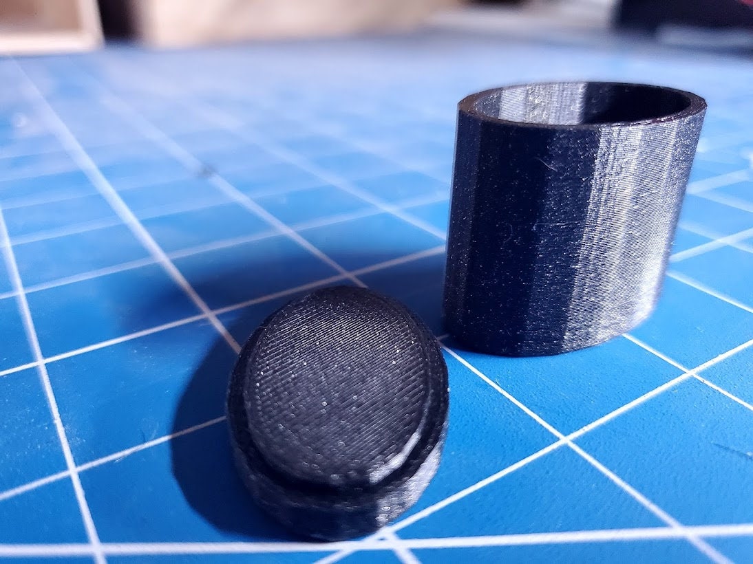Small 3D Printed Oval Container - Etsy