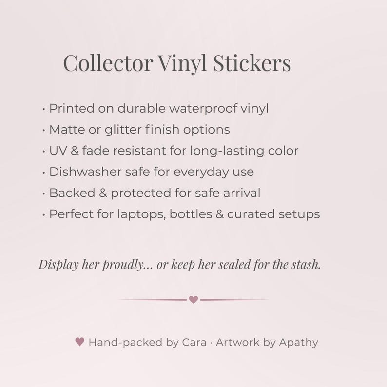 Vampirella Vinyl Sticker, Dark Gothic Comic Babe, Matte or Glitter ...