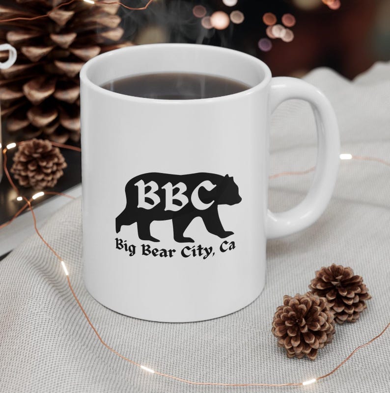 BBC California Coffee Mug for Big Bear City Locals, Coffee Mug for Big ...
