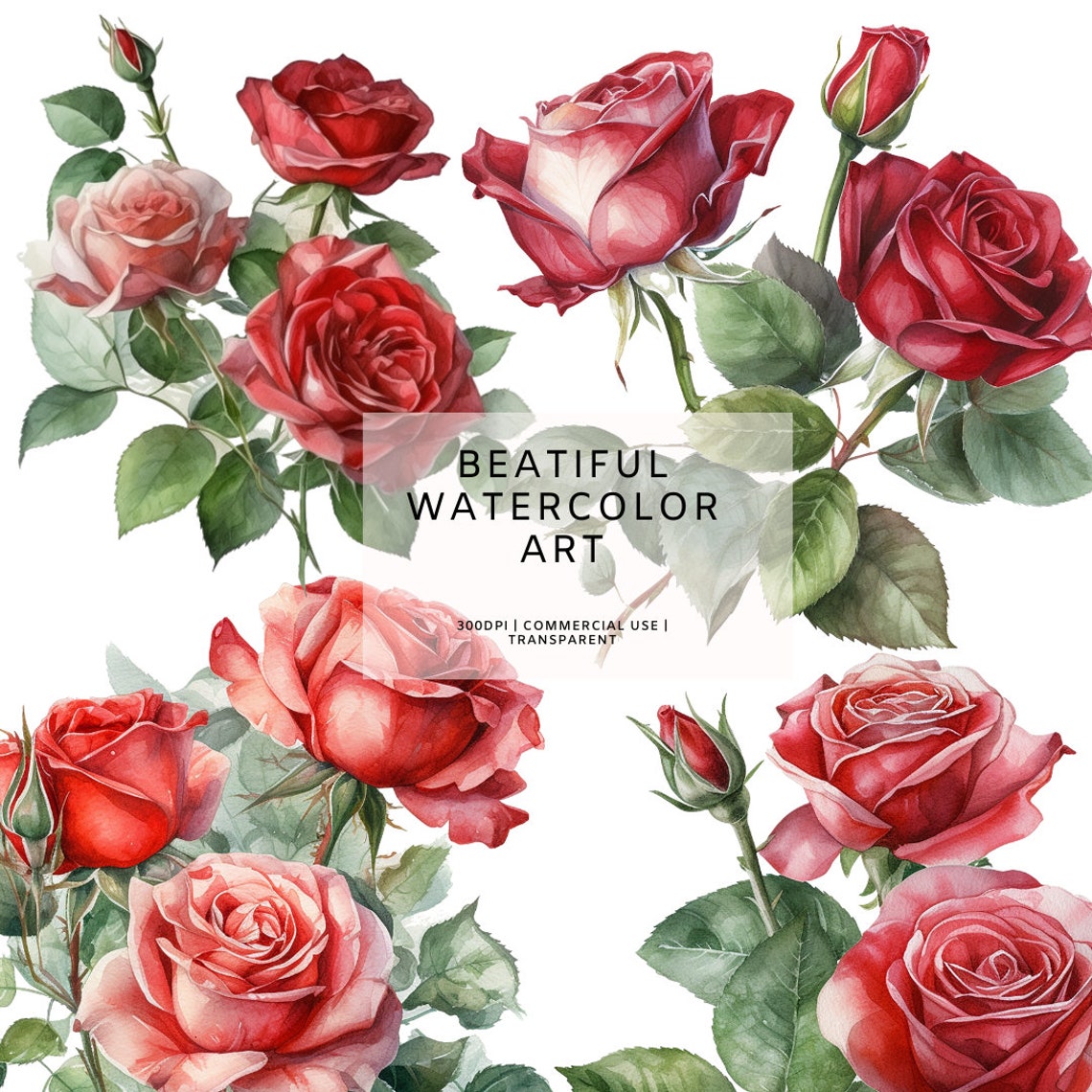 Red Roses Clipart Red Roses Png Floral Arrangement Rose Wreath Wedding ...