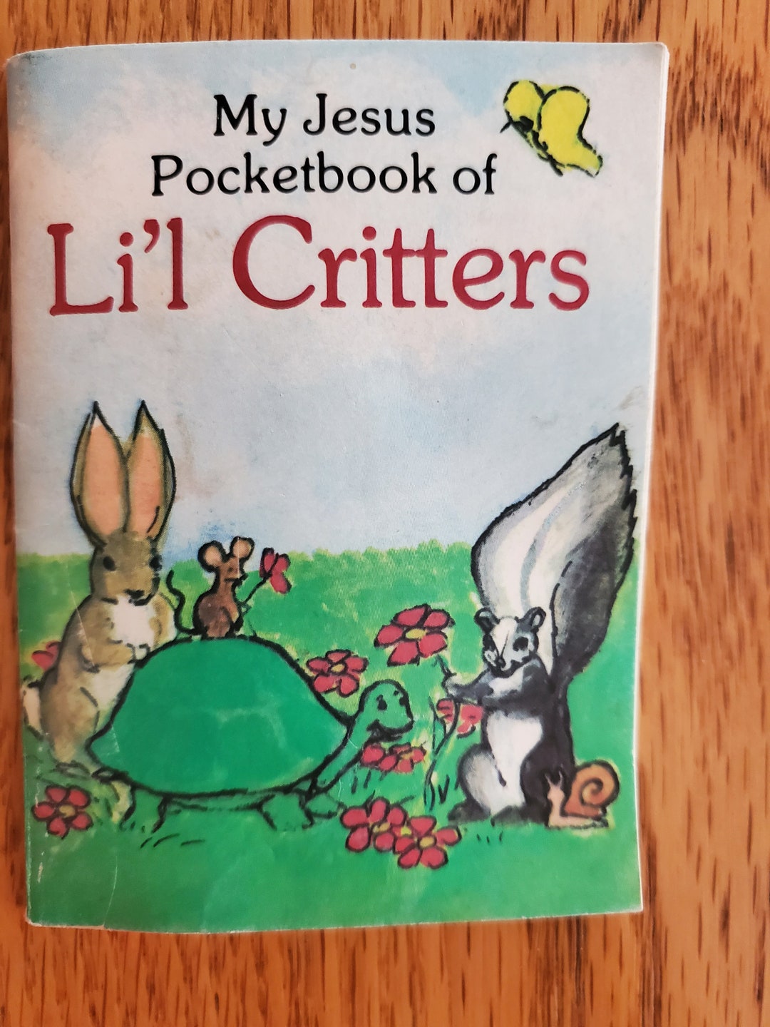 Vintage My Jesus Pocketbook of Li'l Critters - Etsy