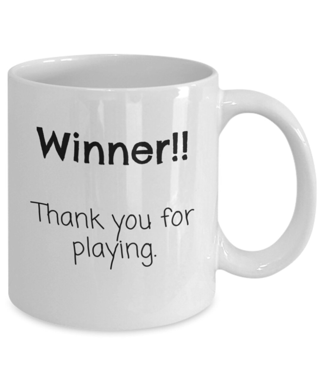 Funny Game Winner Mug, Baby Shower Game Winner Gift, Funny Coffee Mug ...