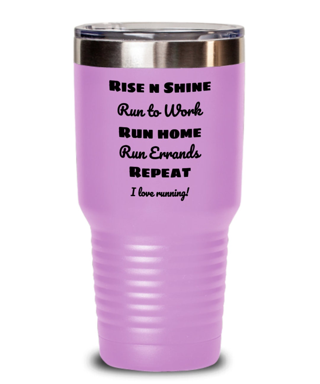 Funny Tumbler for Runners, I Love Running Tumbler, Funny Running Gift ...