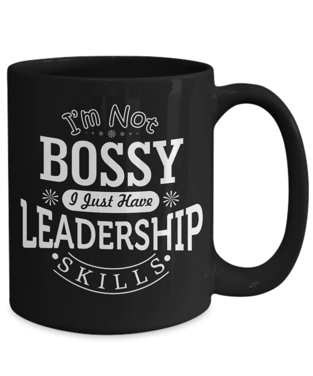 Funny Mugs for Work, Funny Boss Mug, I'm Not Bossy, Sarcastic Sayings ...