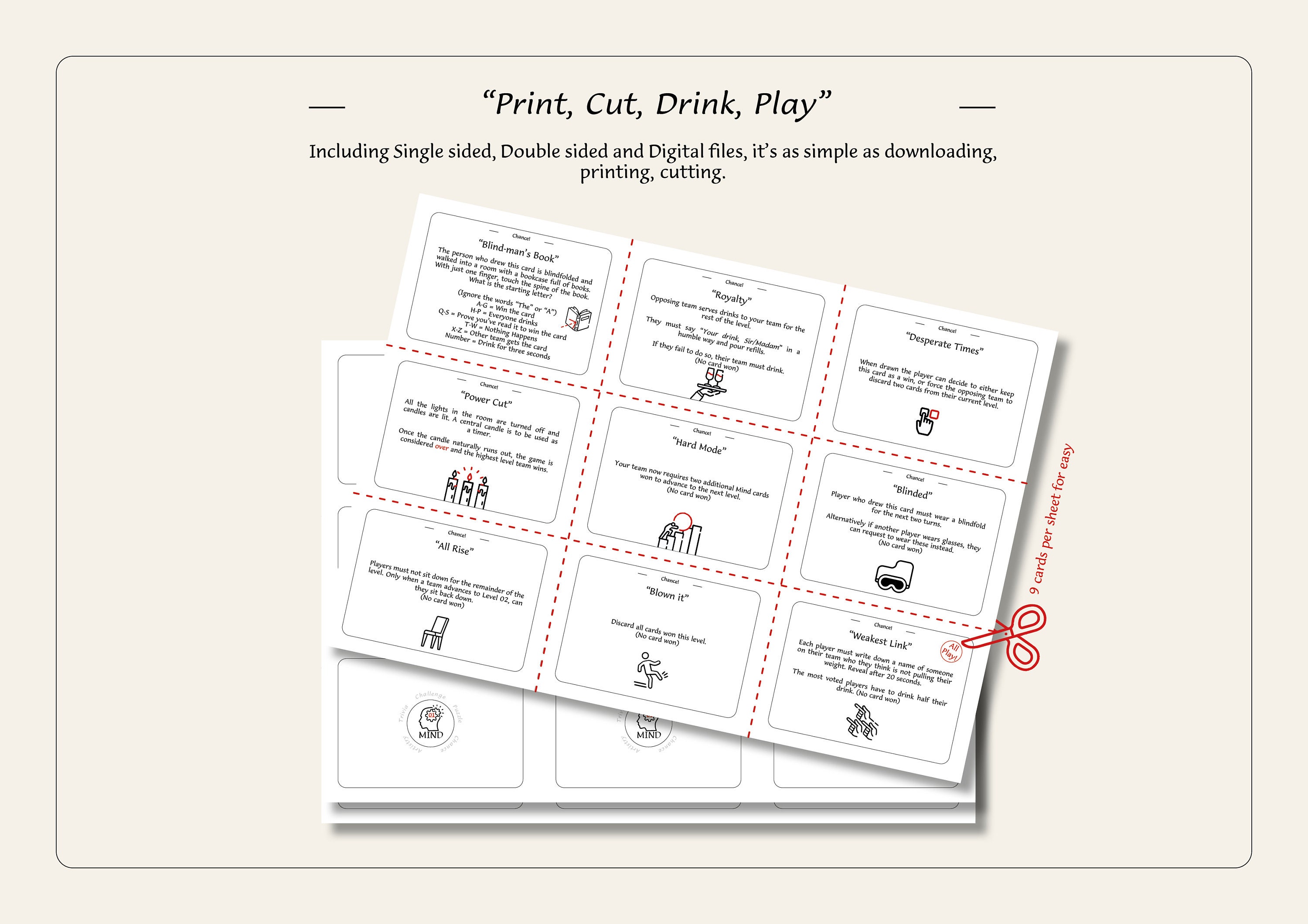 Chardee Macdennis Drinking Game: It's Always Sunny Inspired (digital ...