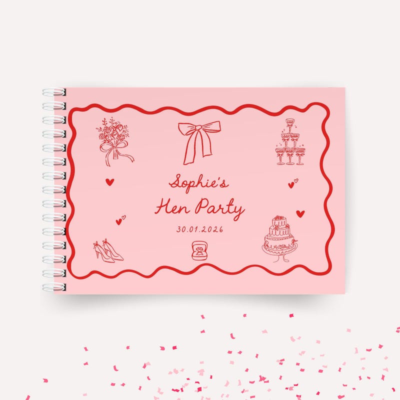 Hen Party Scrap Book - Etsy UK