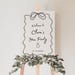 Custom Hen Party Welcome Sign Whimsical Handwritten Modern Hand Drawn ...