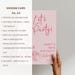 Pink 18th Birthday Welcome Sign, Personalised Party Decor, Printed ...