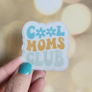 Cool Mom Club Sticker, Retro Mama Sticker, Funny Mom Sticker, Mom of ...