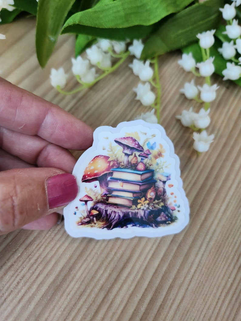 Bookstack Stickers, Bookish Stickers, Fantasy Book Stickers, Magical ...