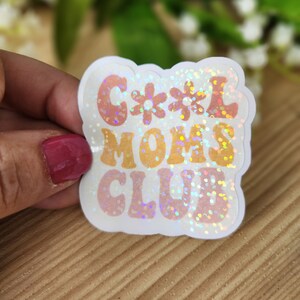 Cool Mom Club Sticker, Retro Mama Sticker, Funny Mom Sticker, Mom of ...