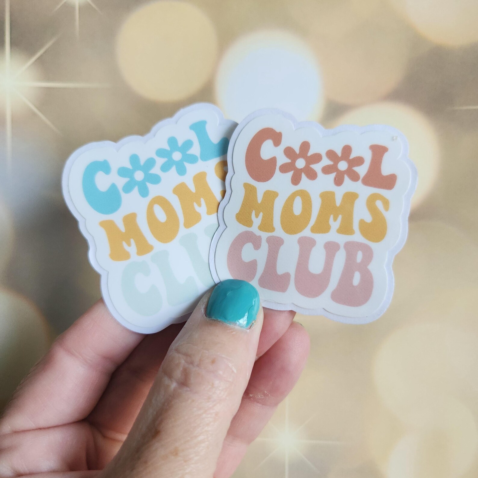 Cool Mom Club Sticker, Retro Mama Sticker, Funny Mom Sticker, Mom of ...