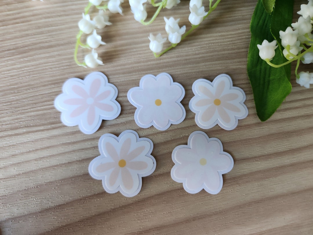 Floral Sticker Sheet, Floral Stickers for Laptop, Flower Sticker Sheet ...